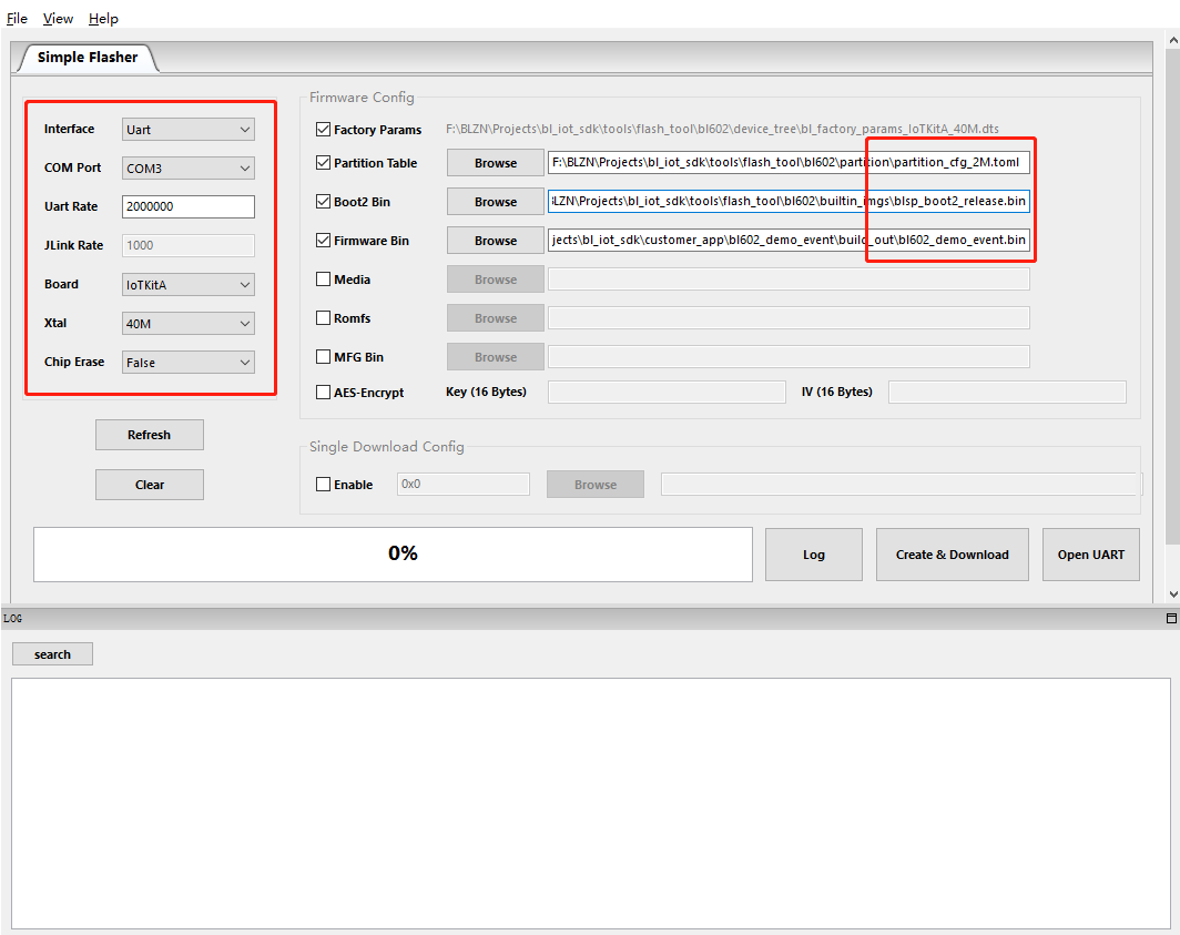 BL602 SDK Starter Guide — BL IoT SDK release_bl_iot_sdk_1.6.39-238-gf5ba0a7ee 文档